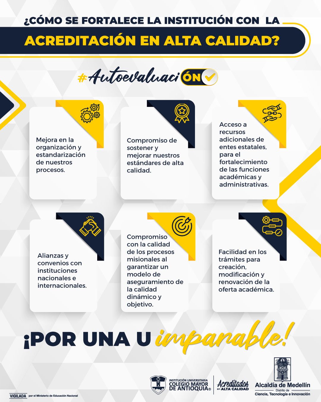 Autoevaluación con fines de renovación de la Acreditación Institucional ...