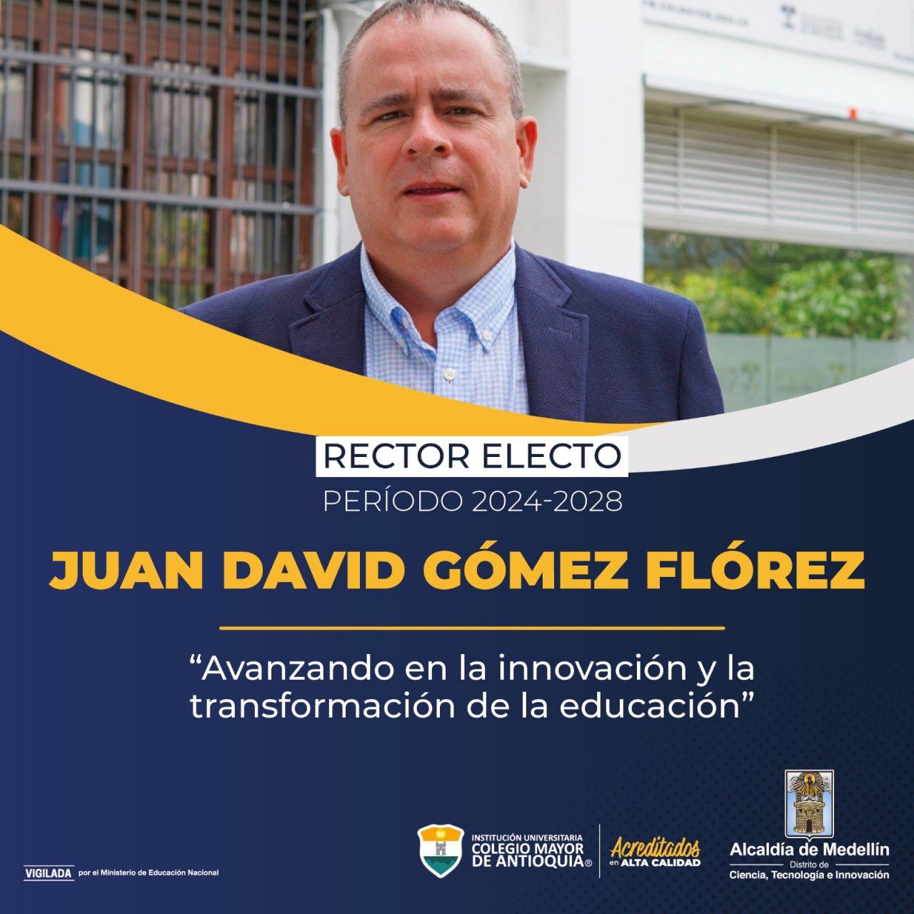 Liderando la Transformación Educativa, Juan David Gómez Flórez renueva ...